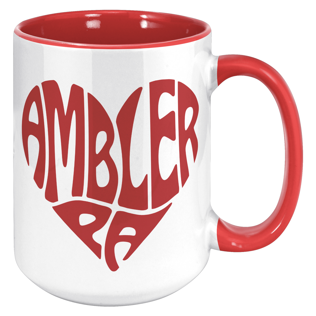 Ambler Heart Mug – MoreThanTheCurve