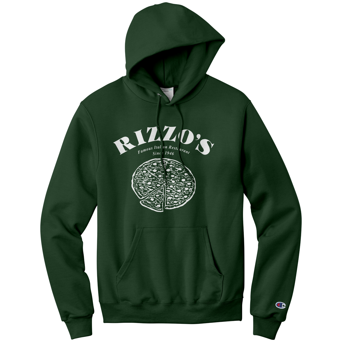 Rizzo's Pizza Glenside Champion Hoodie (White Logo) – MoreThanTheCurve