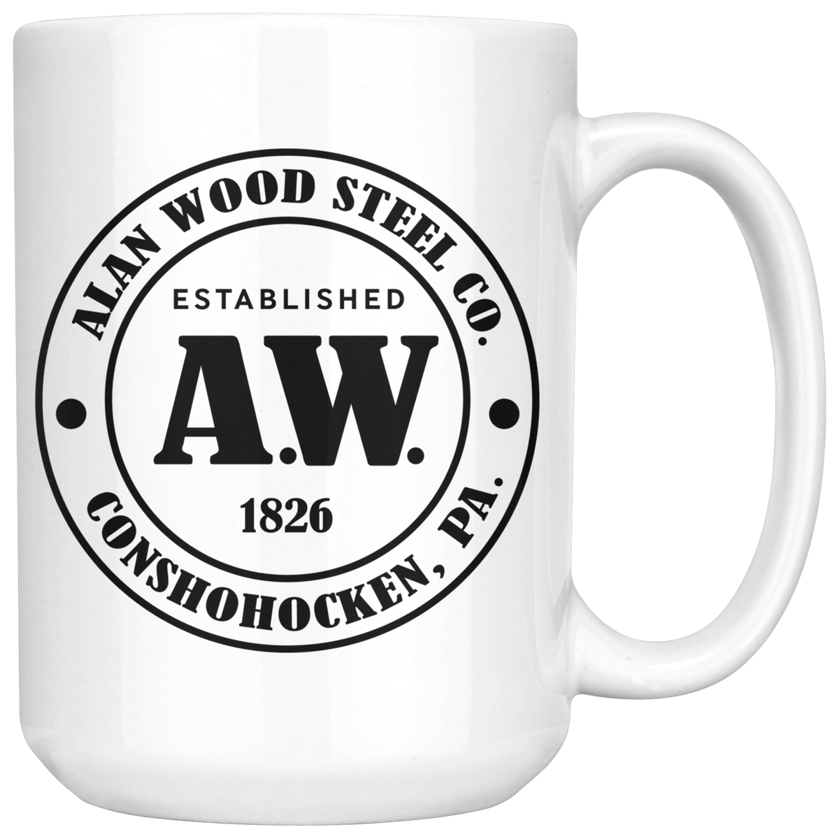 Alan Wood Steel Co. 15oz Mug – MoreThanTheCurve